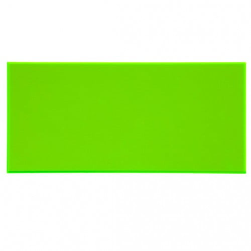 Fluorescent green Acrylic sheets - plexiglass sheets