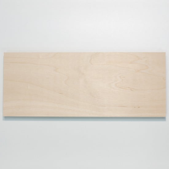 Birch plywood for CNC milling: material sheet
