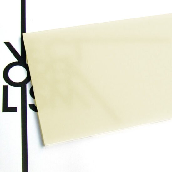 Lastre di Acrilico avorio - fogli di plexiglass per il taglio laser